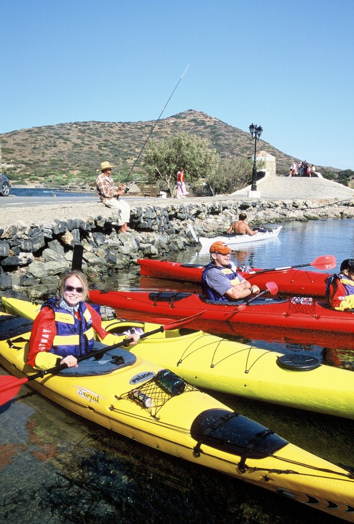 Crete: Sea Kayaking in Spinalonga - Aegean Adventures