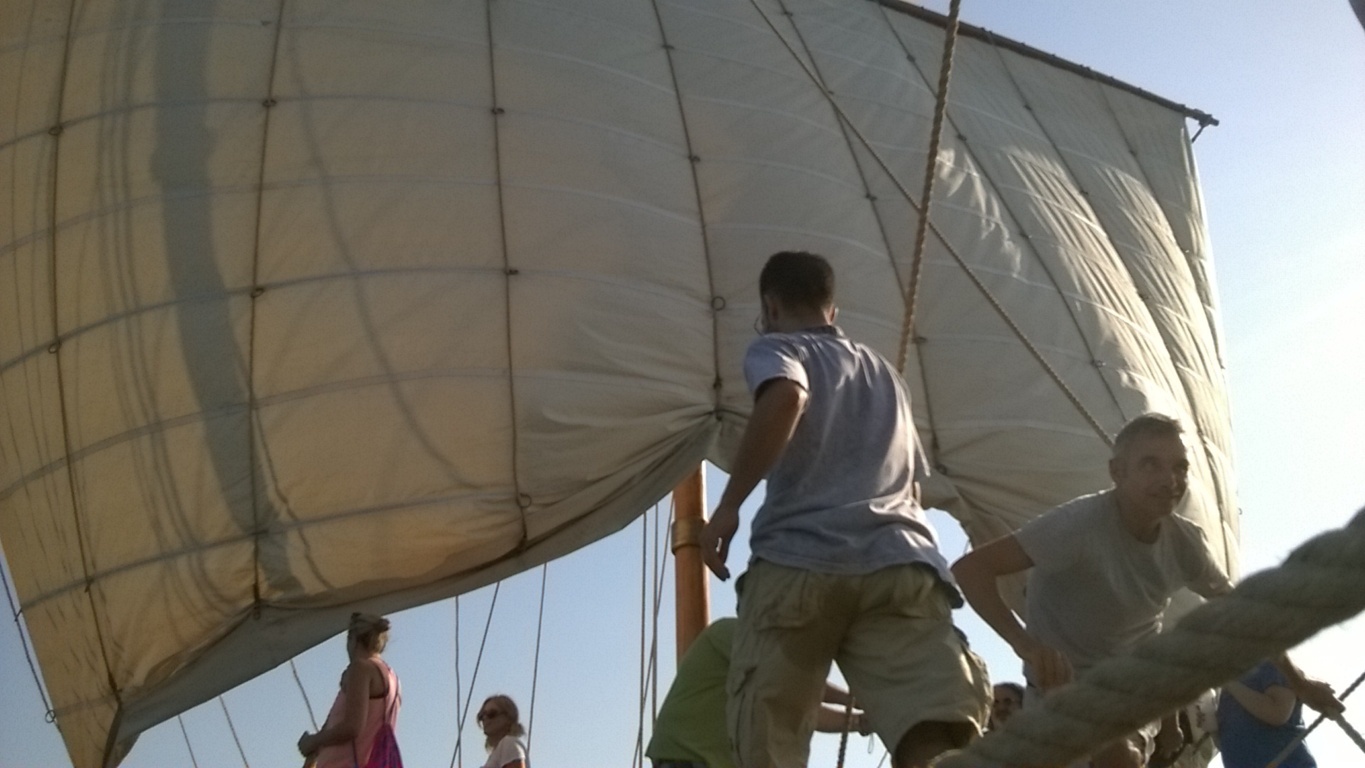 Rowing an Ancient Greek Trireme - Aegean Adventures
